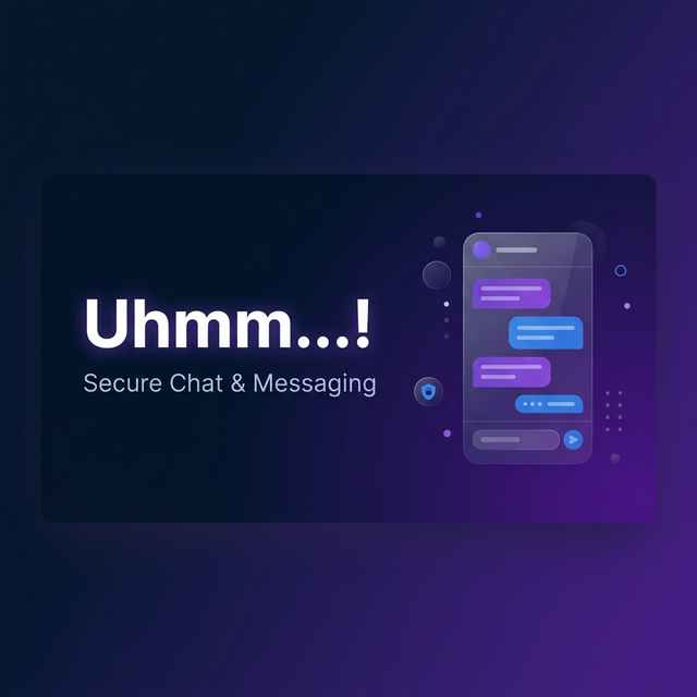 Uhmm...! - Secure Chat & Messaging App